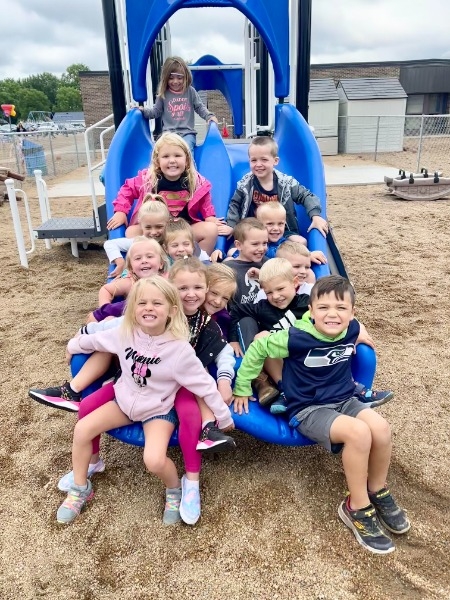Pierce Public Schools - Elementary Adds New Playground Equipment