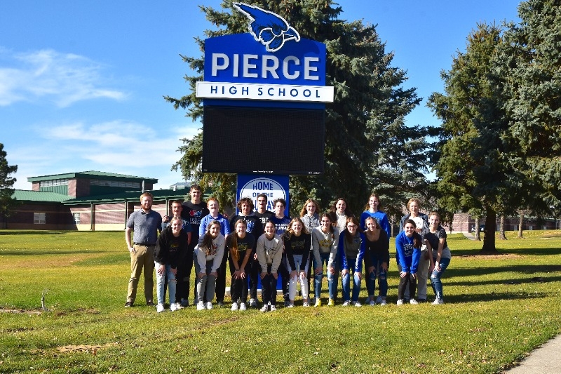Pierce Public Schools - New Marquee at PHS