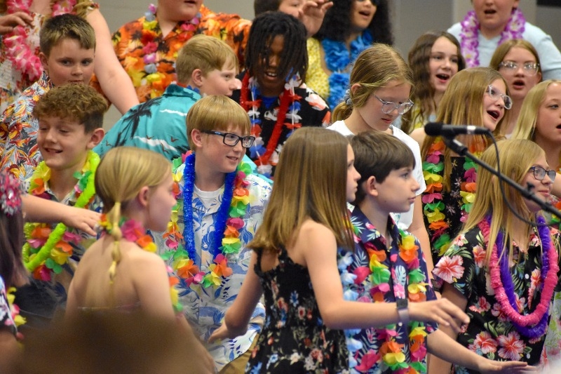 Pierce Public Schools - Elementary Holds Spring Disney Choir Concert