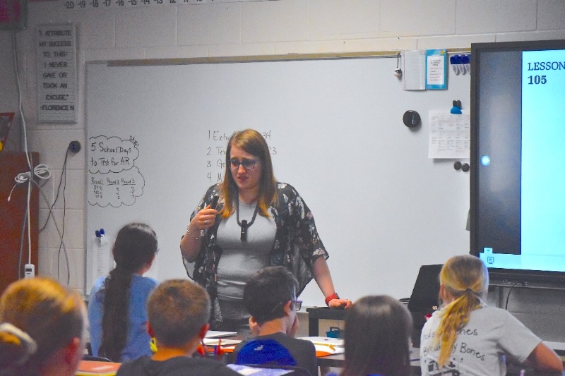 Pierce Public Schools - The Day of Fifth Grade Teacher, Kate Bretschneider